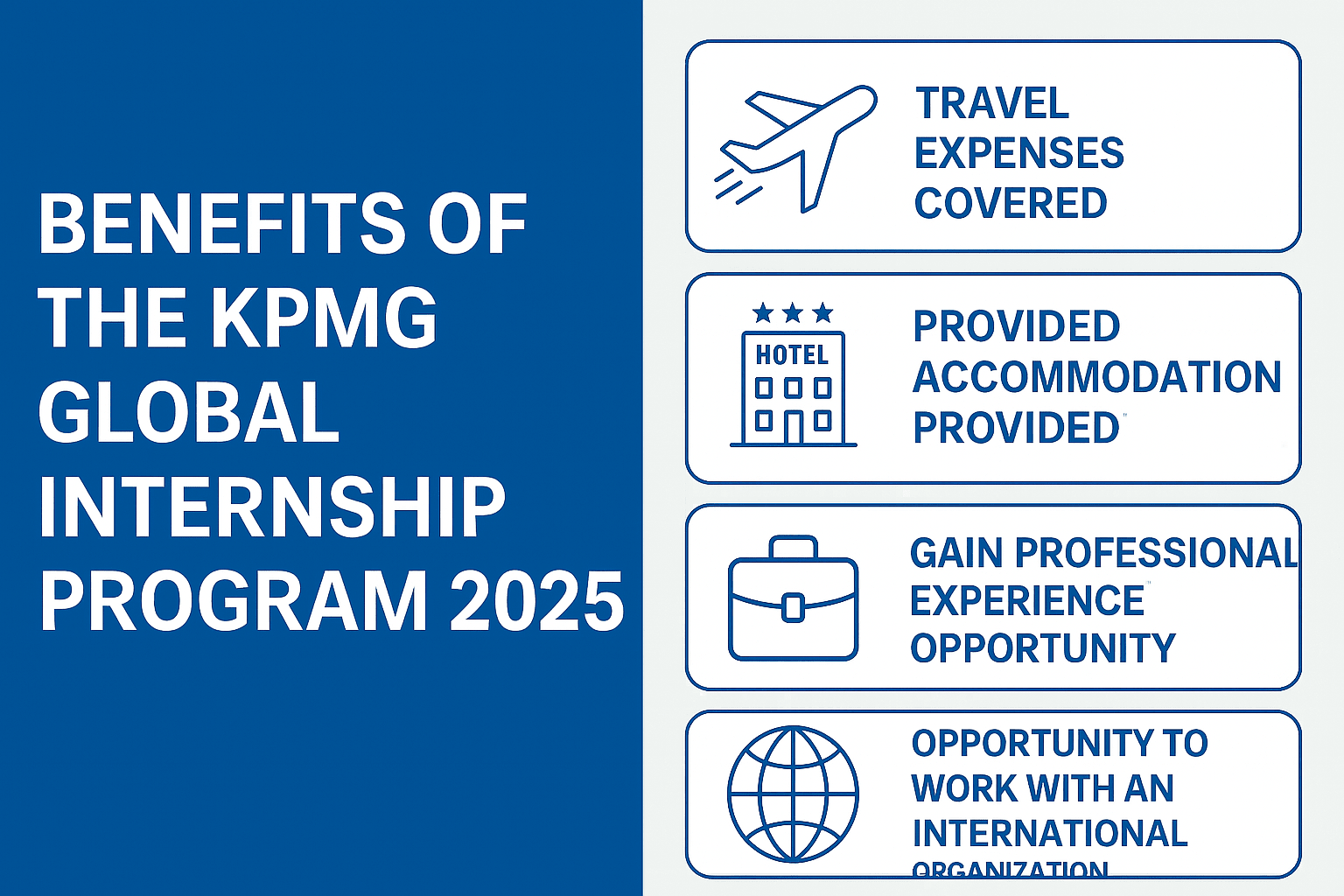 KPMG Global Internship Program 2025 – Fully Funded and Now Open to ...